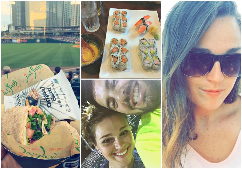 Summertime Sushi & Baseball! - Simply Taralynn | Food & Lifestyle Blog