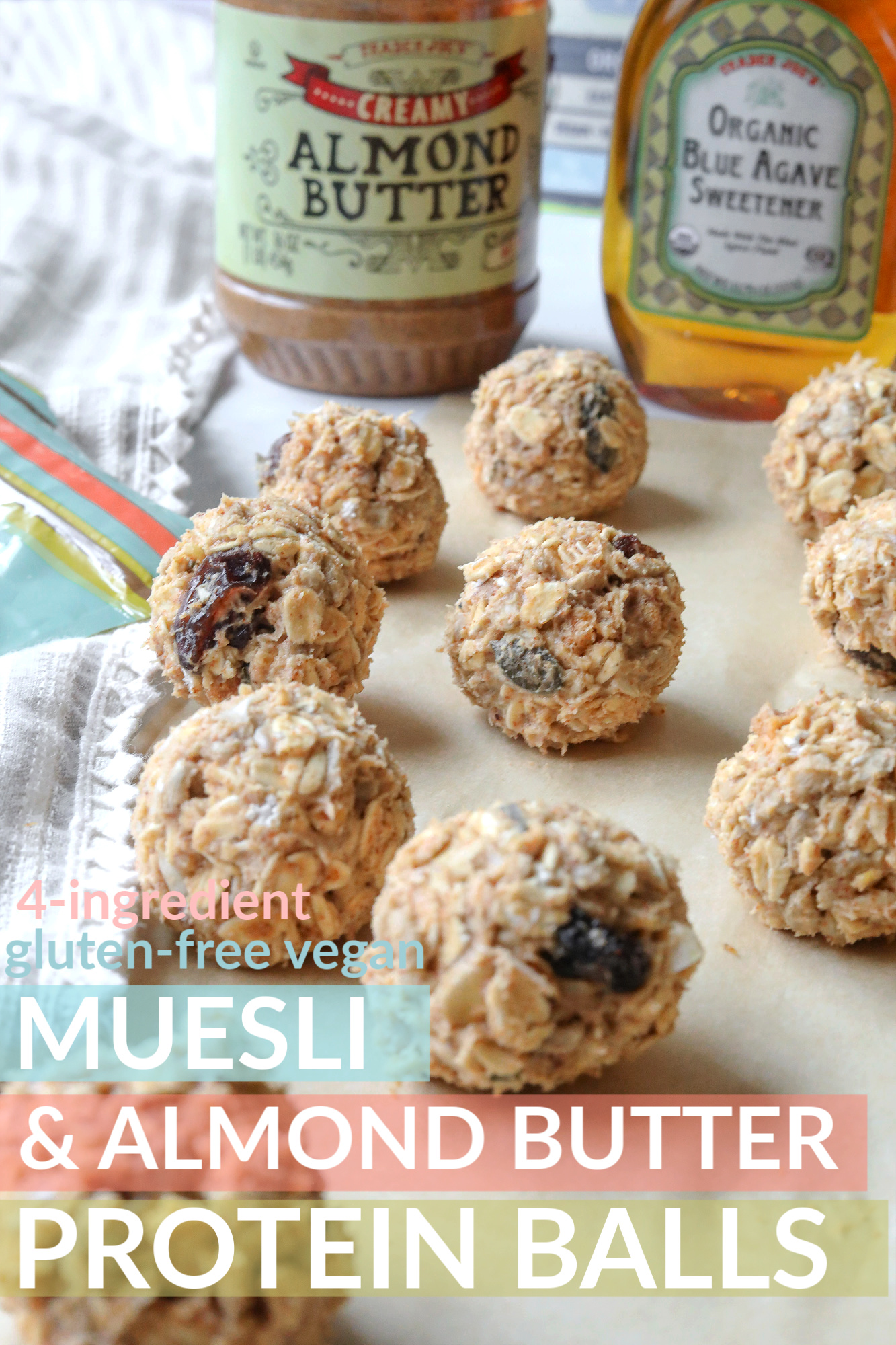 Muesli & Almond Butter Protein Balls: Gluten-Free Recipe