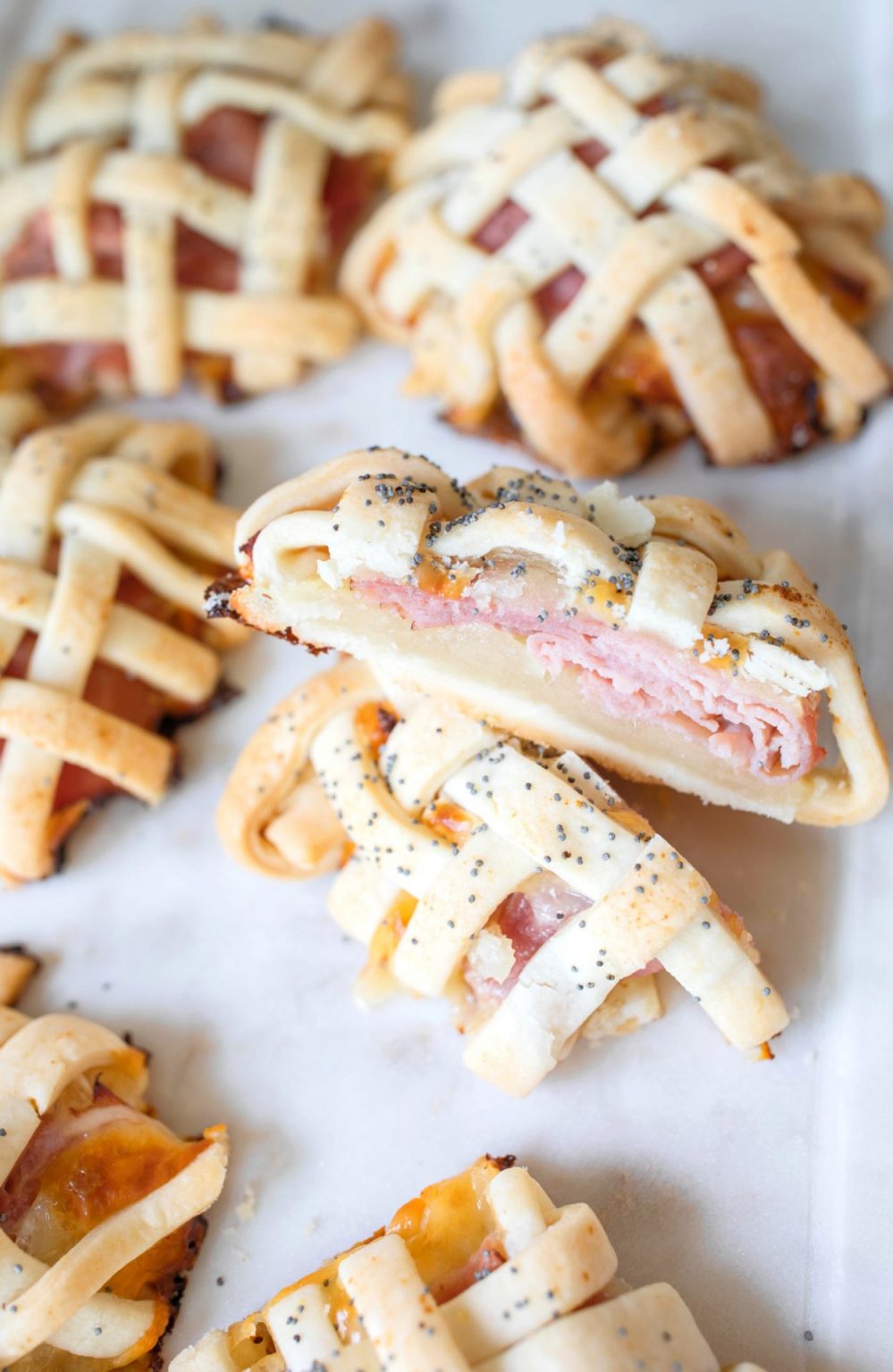 Ham and Cheese Basket Pies | Fun Easter Brunch Idea