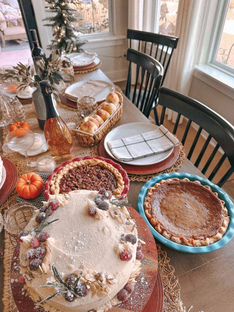 Our first thanksgiving as mom & dad + all the food details