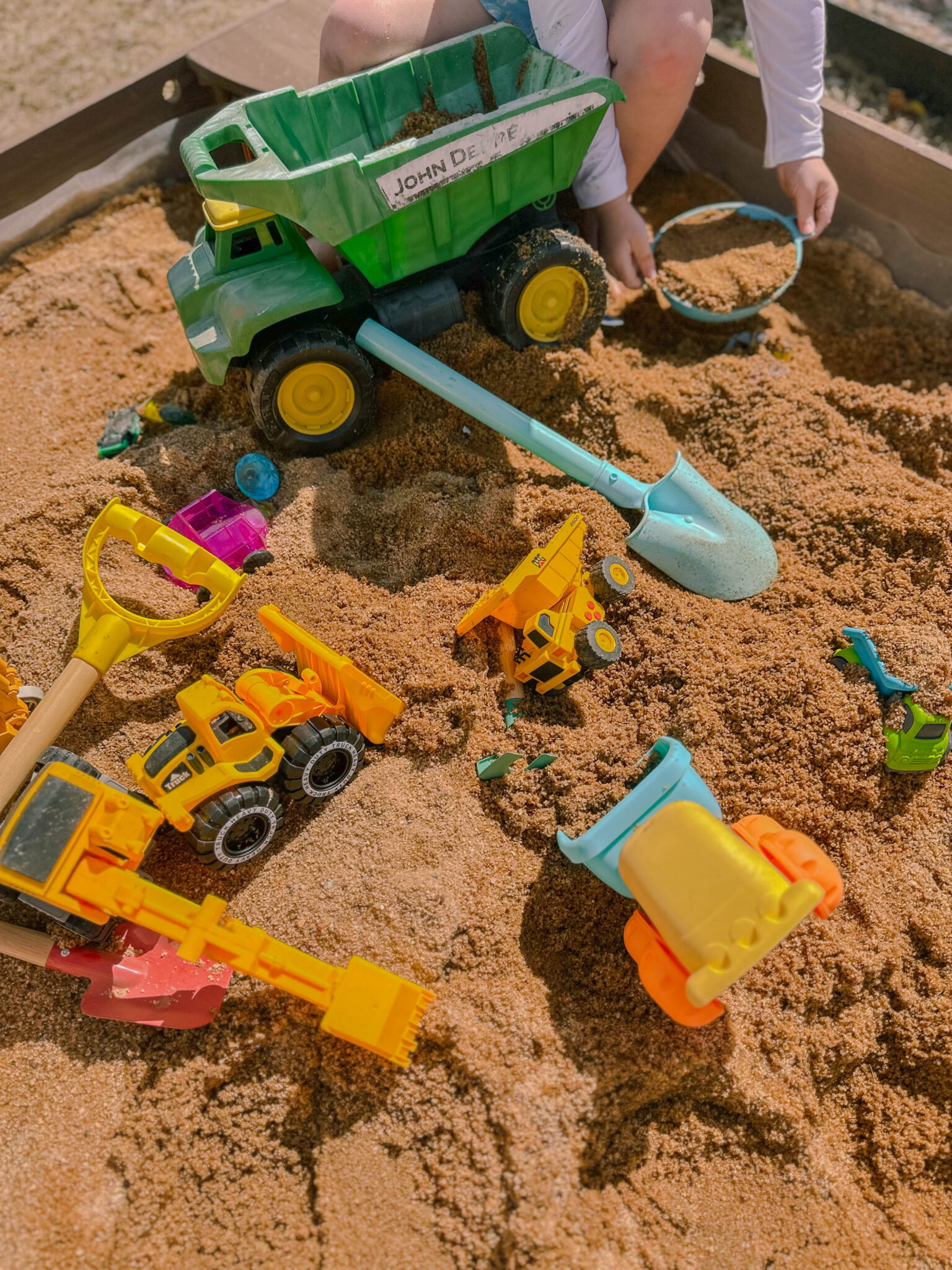 The Ultimate Sand Box Set Up | Backyard Fun